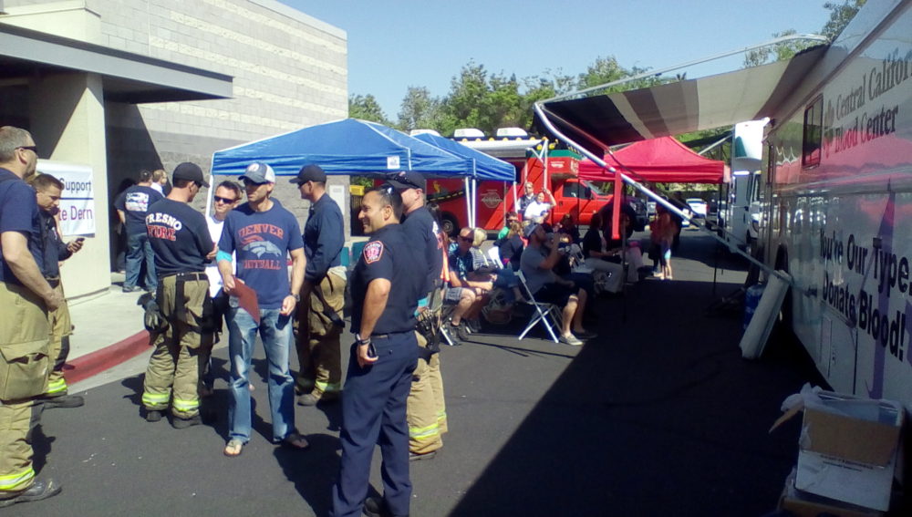 CSLEA Firefighter Members Donate Blood In Support Of Fresno Fire ...