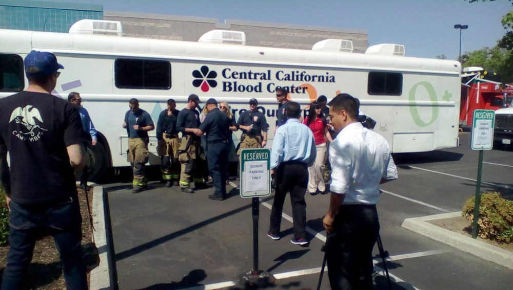 CSLEA Firefighter Members Donate Blood In Support Of Fresno Fire ...