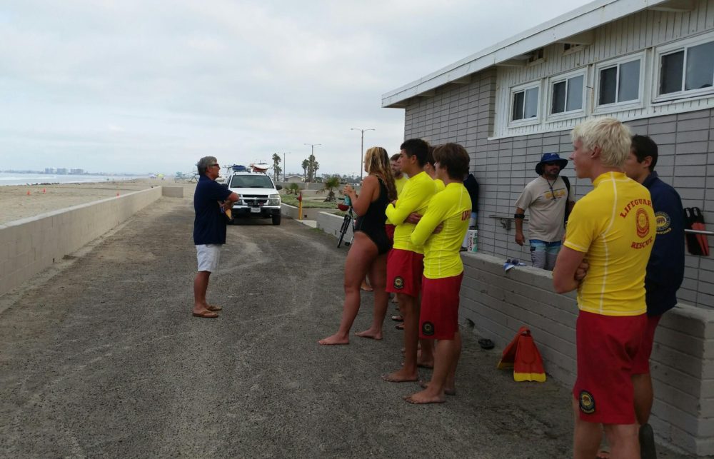 CSLEA Visits State Parks Lifeguards at Silver Strand - California ...