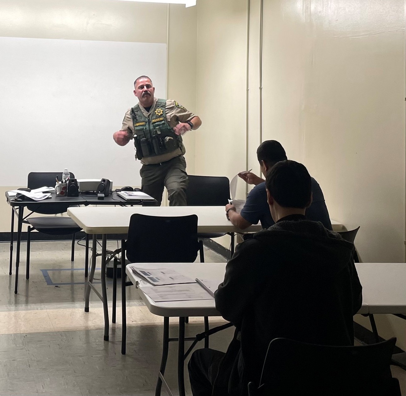 CSLEA Meets with Newly Hired Officers and Acting Police Chief at MSH ...